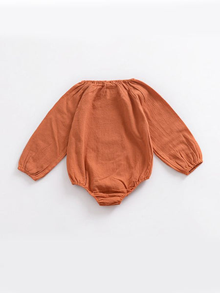 Crinkle Peasant Onesie with Crochet – Chasing Jase Boutique