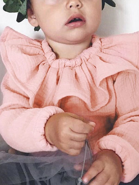 Crinkle Peasant Blouse – Chasing Jase Boutique